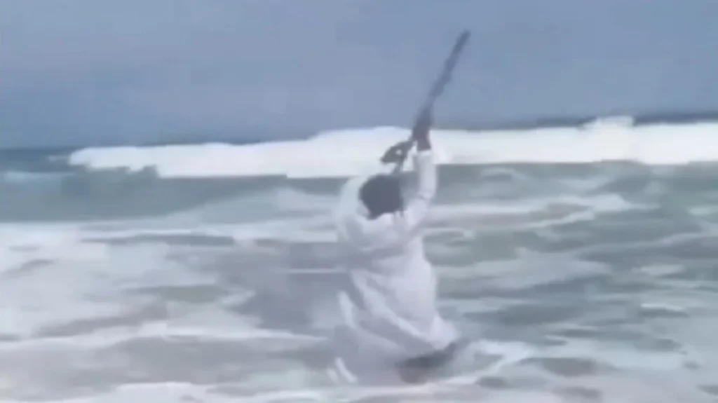 Self-Proclaimed Prophet Ebo Noah Swept Away by Massive Wave During ...